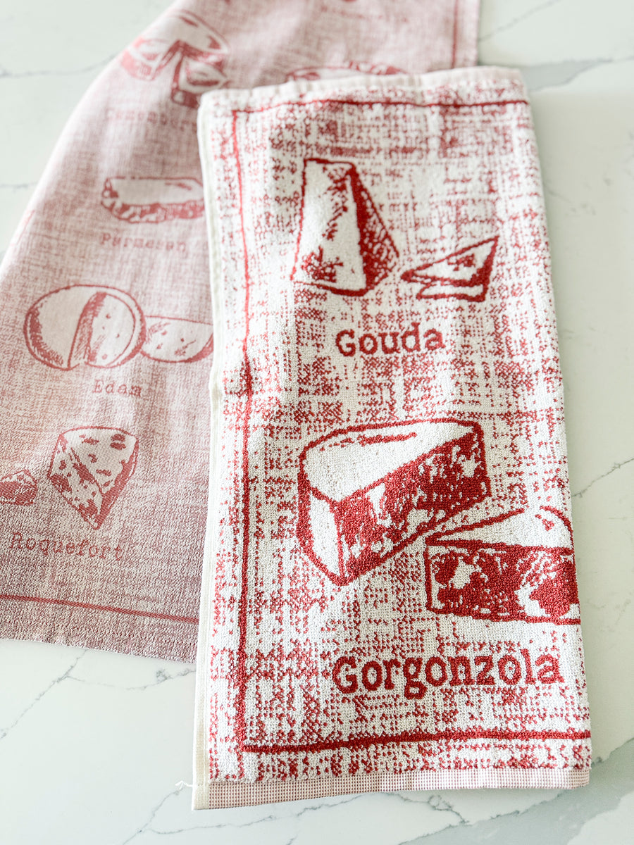 Cheese Course Kitchen Towels - Set of 2 – Anaya