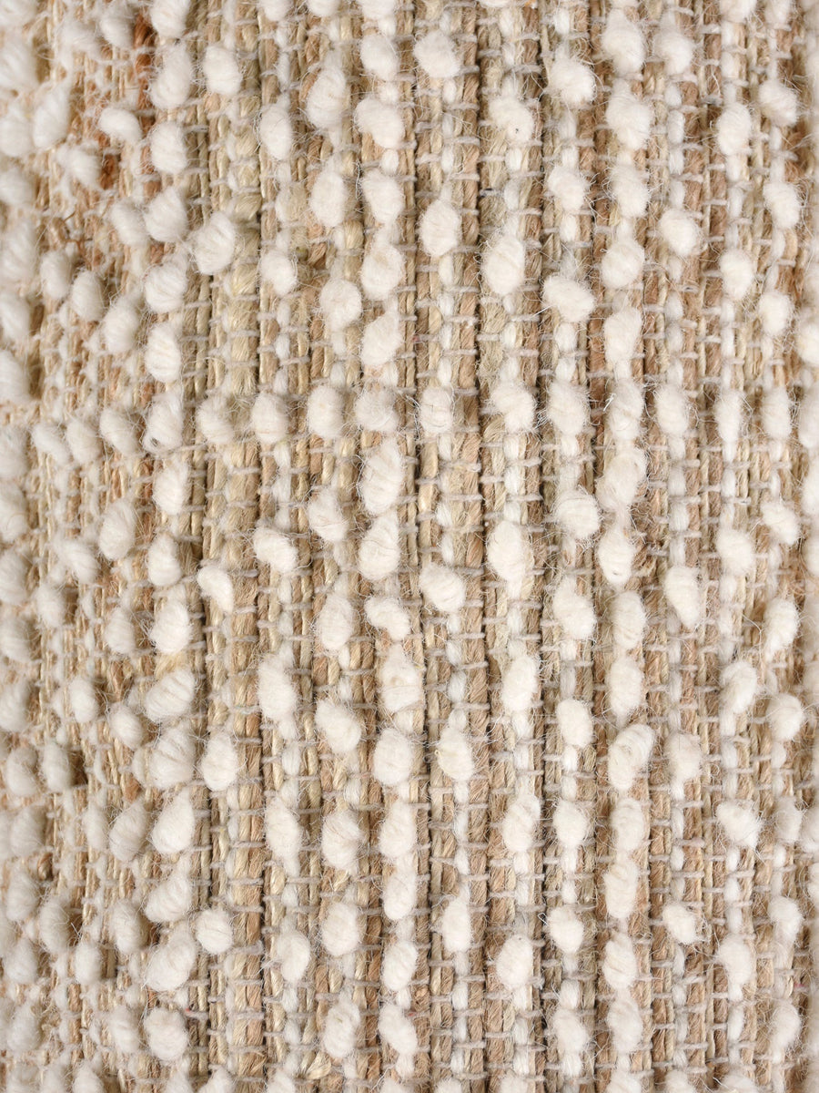 Natural Boucle Handwoven Bench – Anaya